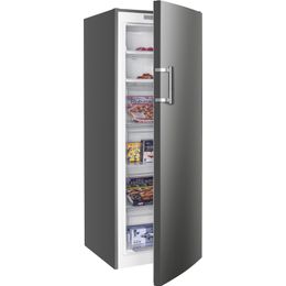 Hanseatic Gefrierschrank, Energieeffizienz: D (A-G), silber (silberfarben), B:54cm H:170,5cm T:60cm, Gefrierschr&auml;nke, inkl. 3 Jahre Herstellergarantie, Topseller