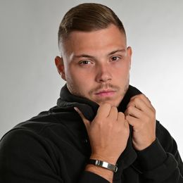 Adelia&acute;s Armband ADELIA&acute;S "Herren Armband aus Leder 21 cm", schwarz, Armb&auml;nder, Herren, 21cm, Leder, Armband, Ideal zum Verschenken &ndash; schlicht und stilvoll