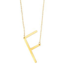 Adelia&acute;s Kette ohne Anh&auml;nger ADELIA&acute;S "Damen Halskette mit Anh&auml;nger &ndash; Buchstabe aus Edelstahl", gold, Halsketten, Damen, 48cm, Edelstahl, Ein kleines Geschenk mit gro&szlig;er Wirkung