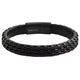 Adelia&acute;s Armband ADELIA&acute;S "Unisex Armband aus Leder 21 cm", schwarz, Armb&auml;nder, Damen, 21cm, Leder, Armband, Ideal zum Verschenken &ndash; schlicht und stilvoll
