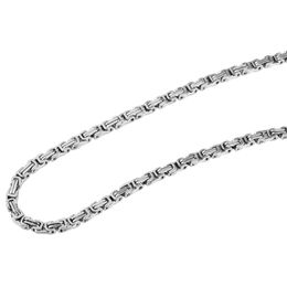 Adelia&acute;s Kette ohne Anh&auml;nger ADELIA&acute;S "Herren Halskette &ndash; K&ouml;nigskette aus Edelstahl 50 cm", silber, Halsketten, Herren, 50cm, Edelstahl, Zum Verschenken &ndash; passend f&uuml;r viele Anl&auml;sse