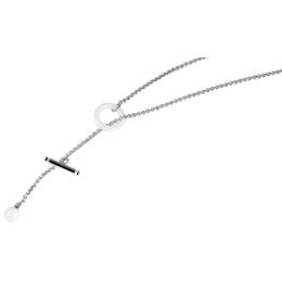 Adelia&acute;s Kette ohne Anh&auml;nger ADELIA&acute;S "Damen Halskette &ndash; Erbskette aus Edelstahl 43 cm", silber, Halsketten, Damen, 43cm, Edelstahl, Geschenkidee: zeitlos und vielseitig