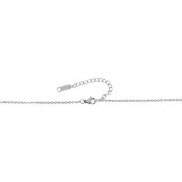 Adelia&acute;s Kette ohne Anh&auml;nger ADELIA&acute;S "Damen Halskette mit Anh&auml;nger &ndash; aus Edelstahl", silber, Halsketten, Damen, 48cm, Edelstahl, Ideal als Geschenk &ndash; dezent und elegant
