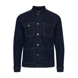 Jeansjacke Casual Friday "Jeansjacke CFJerslev", Herren, Gr. L, blau (denim unwashed blau), Obermaterial: 99% Baumwolle CO. 1% Elasthan EL., Jacken Jeansjacke