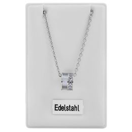 Adelia&acute;s Kette ohne Anh&auml;nger ADELIA&acute;S "Damen Halskette mit Anh&auml;nger &ndash; aus Edelstahl", silber, Halsketten, Damen, 45cm, Edelstahl, Perfekt als Geschenk zum Muttertag