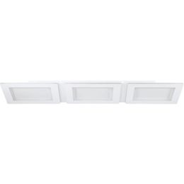 Eglo Deckenleuchte "Padrogiano-Z Deckenleuchte, ZigBee 3.0, App und Sprachsteuerung, Lampe", wei&szlig;, 1, H: 5cm, 1 Stk., Leuchten, ZigBee, App und Sprachsteuerung Alexa, RGB, dimmbar, Lampe, 120x30cm, Deckenleuchte