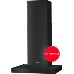 Miele Wandhaube "PUR 68 W", Energieeffizienz: A (A+++-D), matt, schwarz, B:59,8cm H:6,2cm T:50cm, Dunstabzugshauben, Die matte Optik sorgt f&uuml;r ein elegantes und modernes Aussehen