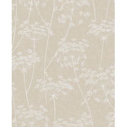 Vliestapete SUPERFRESCO EASY "Aura", grau (taupe), B:0,52m L:10,05m, Vlies, Tapeten, hochwertig, formstabil und strapazierf&auml;hig