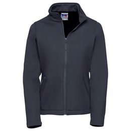 Russel Athletic Russell - "Smart" Softshelljacke f&uuml;r Damen (Dunkelblau)