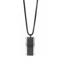 Adelia&acute;s Kette mit Anh&auml;nger ADELIA&acute;S "Unisex Edelstahl Halskette mit Anh&auml;nger unbekannt cm", matt, poliert, Halsketten, Damen, unbekannt, Edelstahl