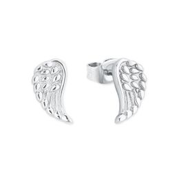 Paar Ohrstecker Amor "Fl&uuml;gel", silber (silberfarben), Ohrringe, Damen, Silber 925 (Sterlingsilber)
