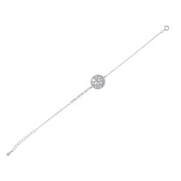Adelia&acute;s Armband ADELIA&acute;S "Damen Armband &ndash; Lebensbaum aus 925 Silber mit Zirkonia 17+3 cm", silber, Armb&auml;nder, Damen, 20cm, Silber 925 (Sterlingsilber), Armband, Zum Verschenken &ndash; ideal zum Valentinstag