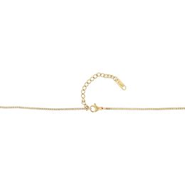 Adelia&acute;s Kette ohne Anh&auml;nger ADELIA&acute;S "Unisex Halskette mit Anh&auml;nger &ndash; aus Edelstahl", gold, Halsketten, Damen, 42cm, Edelstahl, Ein kleines Geschenk mit gro&szlig;er Wirkung