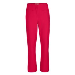 Stoffhose Alba Moda "Hose Hose", Damen, Gr. 42, N + K Gr, rot, Obermaterial: 88% Polyester PES. 12% Elasthan EL., Modern, normal, Hosen Stoffhose