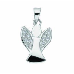 Adelia&acute;s Kettenanh&auml;nger ADELIA&acute;S "Anh&auml;nger 925 Silber mit Zirkonia &ndash; Silberanh&auml;nger", silber, Schmuckanh&auml;nger, Damen, mit Zirkonia, Silber 925 (Sterlingsilber), Kettenanh&auml;nger, Silberanh&auml;nger