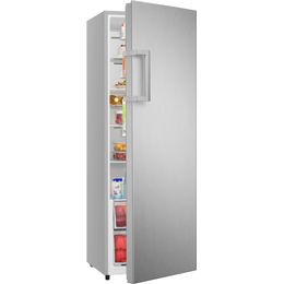 Hanseatic K&uuml;hlschrank "HKS17260CI", Energieeffizienz: C (A-G), silber (edelstahl), Rechtsanschlag, wechselbar, K&uuml;hlschr&auml;nke, inkl. 3 Jahre Herstellergarantie, Topseller