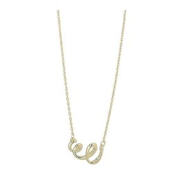 Adelia&acute;s Kette ohne Anh&auml;nger ADELIA&acute;S "Damen Halskette mit Anh&auml;nger &ndash; aus 925 Silber", gold, Halsketten, Damen, 41cm, Silber 925 (Sterlingsilber), Zum Verschenken &ndash; passend f&uuml;r viele Anl&auml;sse