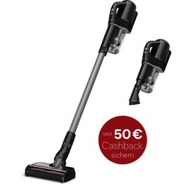Miele Akku-Handstaubsauger "Duoflex HX1 Cat Dog", schwarz (obsidianschwarz spacegrau), B:26cm H:125cm T:26cm, Akkusauger, SpeedLock Wandhalterung ein Klick vom Komplett- zum Handger&auml;t