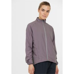 Laufjacke Endurance "Shela", Damen, Gr. 40, grau (taupe), 100% Polyester, unifarben, normal, ohne Ausschnitt, Jacken, mit hoher Atmungsaktivit&auml;t