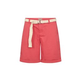 Shorts soyaconcept "SC-ROVENA 1-B", Damen, Gr. 36, N-Gr, bittersweet, Web, Obermaterial: 98% Baumwolle, 2% Elasthan, unifarben, kniefrei, Hosen Shorts, Baumwolle mit Stretch, mit Flechtg&uuml;rtel