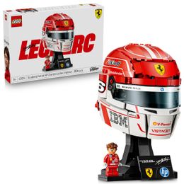 Konstruktionsspielsteine Lego "Scuderia Ferrari HP Charles Leclerc Helm (43014)", bunt, Spielbausteine, Kinder, Kunststoff, Lego Editions Formula 1