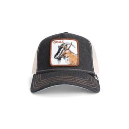 Snapback Cap GOORIN BROS. "Cap OG Trucker", Herren, schwarz (the goat), Obermaterial: 57% Polyester PES. 43% Baumwolle CO., Caps