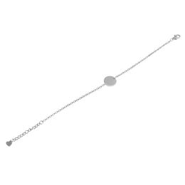 Adelia&acute;s Armband ADELIA&acute;S "Damen Armband aus Edelstahl 17 cm", silber, Armb&auml;nder, Damen, 17cm, Edelstahl, Armband, Ein Geschenk, das Freude macht