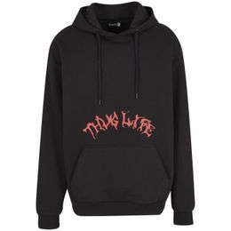 Kapuzenpullover Thug Life "Thug Life Thug Life Ink Hoodies", Herren, Gr. L, schwarz, 80% Baumwolle, 20% Polyester, mehrfarbig, normal, ohne Ausschnitt, Pullover Kapuzenpullover