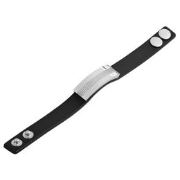 Adelia&acute;s Armband ADELIA&acute;S "Unisex Armband aus Leder 22 cm", schwarz, Armb&auml;nder, Damen, 22cm, Leder, Armband, Zum Verschenken &ndash; ideal zum Geburtstag
