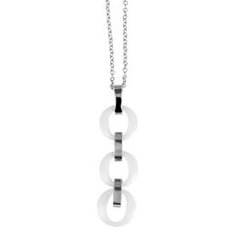 Adelia&acute;s Kette ohne Anh&auml;nger ADELIA&acute;S "Damen Halskette &ndash; Ankerkette aus Edelstahl 45 cm", silber, Halsketten, Damen, 45cm, Edelstahl, Ideal als Geschenk &ndash; dezent und elegant