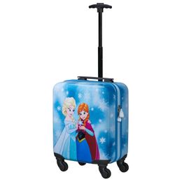 Kinderkoffer Samsonite "DAYDREAM DISNEY, Frozen Magic", Kinder, Gr. B/H/T: 33cm x 45cm x 20cm 24 l, frozen magic, Polycarbonat, Koffer, mit arretierbarem und versenkbarem Druckknopf-Trolleysystem
