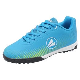 Fu&szlig;ballschuh Jako "J-ST Skill", M&auml;dchen, Gr. 38, sky, neon gelb, Synthetik, Schuhe Fu&szlig;ballschuh, f&uuml;r synthetische Hartpl&auml;tze, f&uuml;r Jugendliche & Kinder