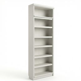 B&uuml;cherregal OTTO HOME "Soeren Regal B/T/H: 80/29/220 cm", cremewei&szlig;, B:80cm H:220cm T:29cm, Massivholz, Regale, B&uuml;cherregal, 7 offene F&auml;cher, massive Kiefer, FSC-zertifiziert