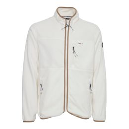 Fleecejacke FQ1924 "Fleecejacke FQHarry", Herren, Gr. XXL, wei&szlig; (cloud dancer), Obermaterial: 100% Polyester PES., Jacken Fleecejacke