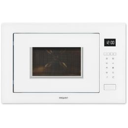 Exquisit Einbau-Mikrowelle "EMW25-G-020", wei&szlig;, B:59,5cm H:38,6cm T:37,5cm, Mikrowellen, 2-in-1 Ger&auml;t: Aufw&auml;rmen oder Grillen &ndash; Genuss im Handumdrehen