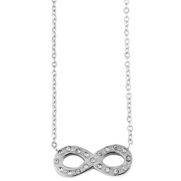 Adelia&acute;s Kette ohne Anh&auml;nger ADELIA&acute;S "Damen Halskette mit Anh&auml;nger &ndash; aus Edelstahl", silber, Halsketten, Damen, 43cm, Edelstahl, Ein Geschenk, das Freude macht
