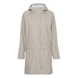 Windbreaker oxmo "Windbreaker OXTanne", Damen, Gr. L, beige (feather gray), Obermaterial: 100% Polyester PES., Jacken Windbreaker