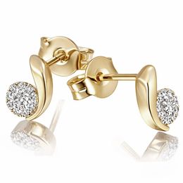 Paar Ohrstecker Goldmaid, goldfarben, Ohrringe, Damen, Gelbgold 333 Gelbgold 375 Gelbgold 585 Gelbgold 750, Gelbgold 333, Gelbgold 375, Gelbgold 585, Gelbgold 750