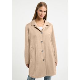 Frieda & Freddies New York Trenchcoat FRIEDA & FREDDIES "Coat / Scarlett Neo", Damen, Gr. 38, hellbeige, 60% Baumwolle, 40% Polyester, unifarben, M&auml;ntel