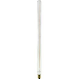 Segula LED-Leuchtmittel "LED Long Tube 500 klar geriffelt", Energieeffizienz: G (A-G), transparent (klar, geriffelt), L:550cm &Oslash;:3cm, Leuchtmittel, LED Long Tube 500 klar geriffelt, E27, 5W, CRI 90, dimmbar