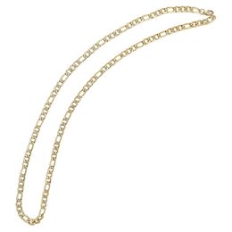 Adelia&acute;s Kette ohne Anh&auml;nger ADELIA&acute;S "Unisex Halskette &ndash; Figarokette aus Edelstahl 43 cm", gold, Halsketten, Damen, 43cm, Edelstahl, Sch&ouml;ne Geschenkidee zum Muttertag