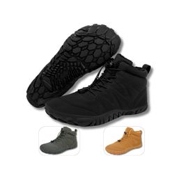 Barfu&szlig;schuh DOTALES "Dailystep Barfu&szlig;schuhe Winterstiefel Damen & Herren &ndash; Exklusiv &", Herren, Gr. 42, Normalschaft, schwarz, Polyester, Textil, Schuhe Barfu&szlig;schuh, Minimalschuhe