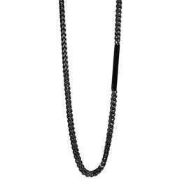 Adelia&acute;s Kette ohne Anh&auml;nger ADELIA&acute;S "Herren Halskette aus Edelstahl 61 cm", schwarz, Halsketten, Herren, 61cm, Edelstahl, Ideal als Geschenk zum Jubil&auml;um