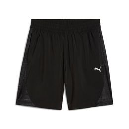 Trainingsshorts Puma "M TAD TECH FABRIC MIX SHORT", Herren, Gr. XL, N-Gr, schwarz (Puma schwarz), Obermaterial: 100% Polyester, regular fit kniefrei, Hosen, f&uuml;r Fitness-Training, mit Mehrzweck-Seitentaschen, atmungsaktiv