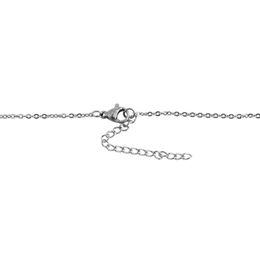 Adelia&acute;s Kette ohne Anh&auml;nger ADELIA&acute;S "Unisex Halskette aus Edelstahl 43+5", silber, Halsketten, Damen, 48cm, Edelstahl, Ein Geschenk, das Freude macht