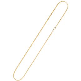 Goldkette Jobo "Bingokette 1,2 mm" Gr. 42, gold (gelbgold 585), Halsketten, Damen, 42cm, Gelbgold 585, Goldkette, 14 Karat 585 Gold