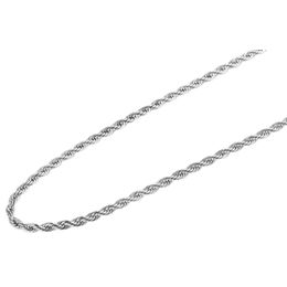 Adelia&acute;s Kette ohne Anh&auml;nger ADELIA&acute;S "Unisex Halskette &ndash; Kordelkette aus Edelstahl 40 cm", silber, Halsketten, Damen, 40cm, Edelstahl, Eine sch&ouml;ne Geschenkidee f&uuml;r jeden Anlass