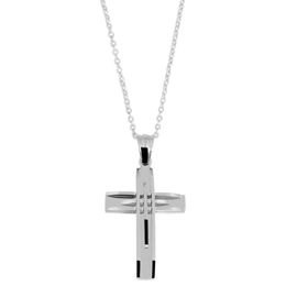 Adelia&acute;s Kette ohne Anh&auml;nger ADELIA&acute;S "Unisex Halskette &ndash; Ankerkette aus Edelstahl 45 cm", silber, Halsketten, Damen, 45cm, Edelstahl, Zum Verschenken &ndash; passend f&uuml;r viele Anl&auml;sse
