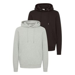 !Solid Kapuzenpullover SOLID "Kapuzenpullover SDMColinoreg 2 Pack", Herren, Gr. XL, schwarz (schwarz, lgm), Obermaterial: 65% Polyester PES. 35% Baumwolle CO., Pullover Kapuzenpullover