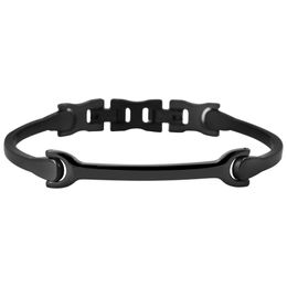 Adelia&acute;s Armreif ADELIA&acute;S "Damen Armband &ndash; Armreif aus Edelstahl 19 cm", schwarz, Armb&auml;nder, Damen, 19cm, Edelstahl, Armreif, Sch&ouml;ne Geschenkidee zum einen besonderen Tag